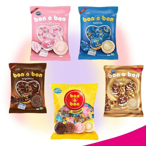 Pacote de Bombom | Arcos Lacta Neugebauer - Mercadoce - Doces ...