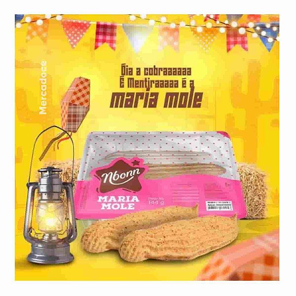 Bandeja Maria Mole 144g com 6 unidades Nbonn | Compre na Mercadoce ...