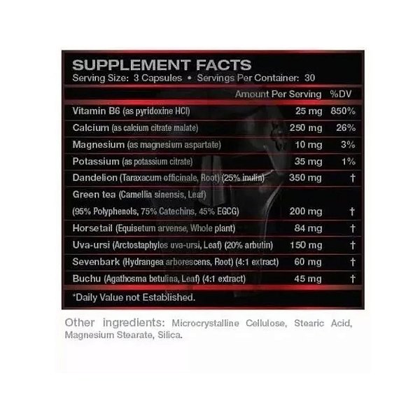 Diurético Pre Contest 45 Cápsulas - Dark Cyde - BH Suplementos