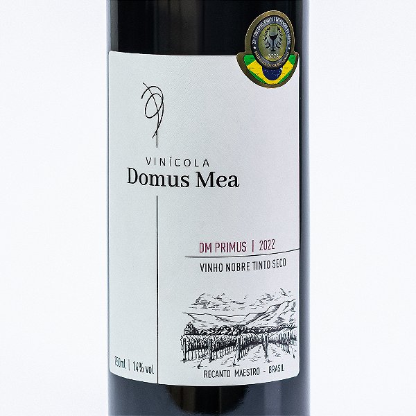 VINHO TINTO DM PRIMUS 2024 750ml - Vinícola Domus Mea - Loja Online