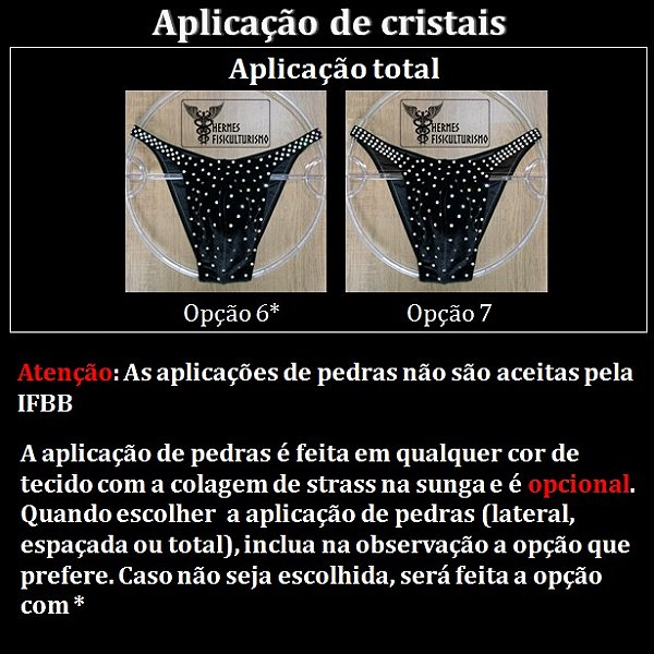 Sunga Bodybuilder Rosa Clara Holográfica - Corte Tradicional - Hermes ...