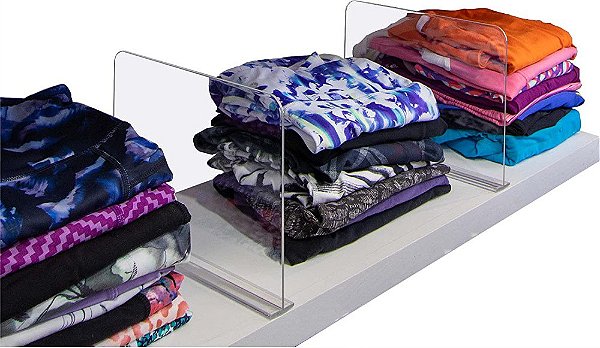 Divisória Versátil em Acrílico Transparente - Multplak Sorocaba