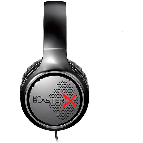 Headset Gamer Creative Labs Sound Blaster X Pro-Gaming H3 Preto - JD ...