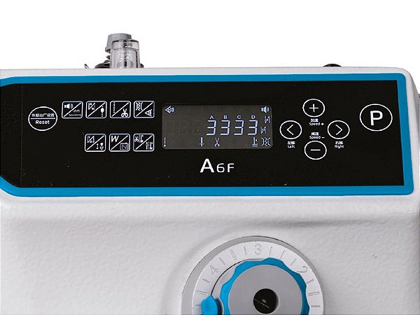 MÁQUINA JACK - A6F - RETA ELETRÔNICA TRANSPORTE DUPLO - Valadão Maquinas de Costura e Bordado