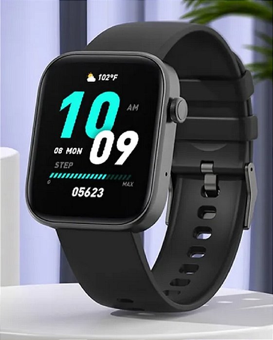 Smartwatch Colmi P71 1.9'' Preto (Chamada,Bluetooth 5.1,Tela 1.9 Pol ...