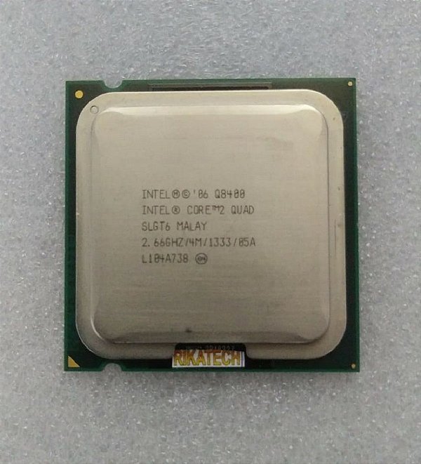 Processador Intel Core 2 Quad Q8400 2.66 Ghz para PCs - RIKATECH