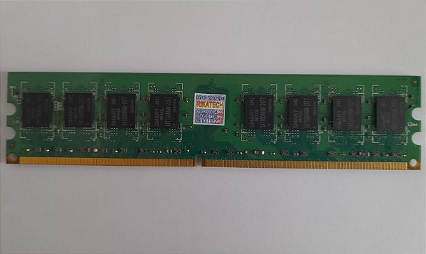 Memória Smart 2 Gigas DDR2 800 mhz para Pcs e Desktops - RIKATECH