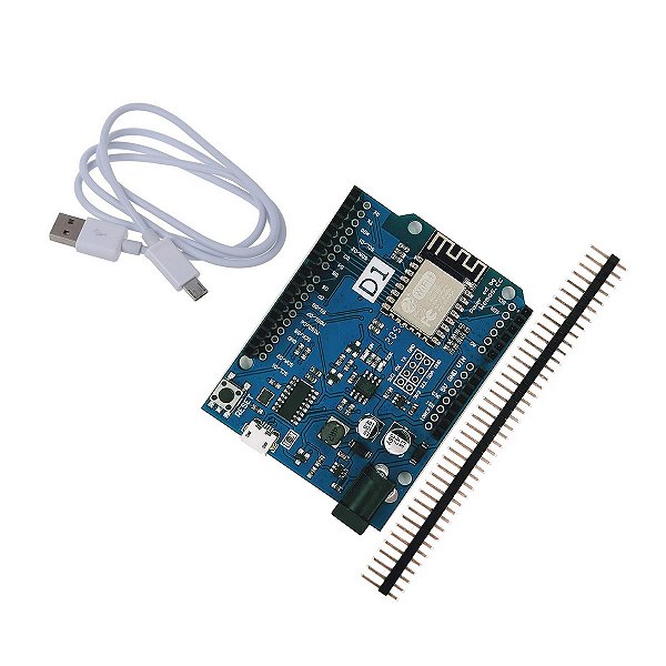Placa Wifi Wemos D1 R2 Nodemcu Esp8266 Compatível Com Arduino
