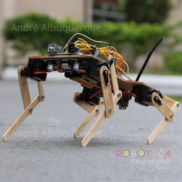 Robodog STEAM – Robô Quadrúpede Educacional com Arduino - Robótica ...