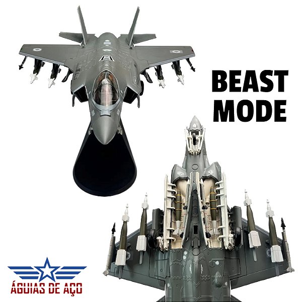 F-35 ISRAEL - "SUPER BEAST MODE" - 1:72 - Loja Águias de Aço