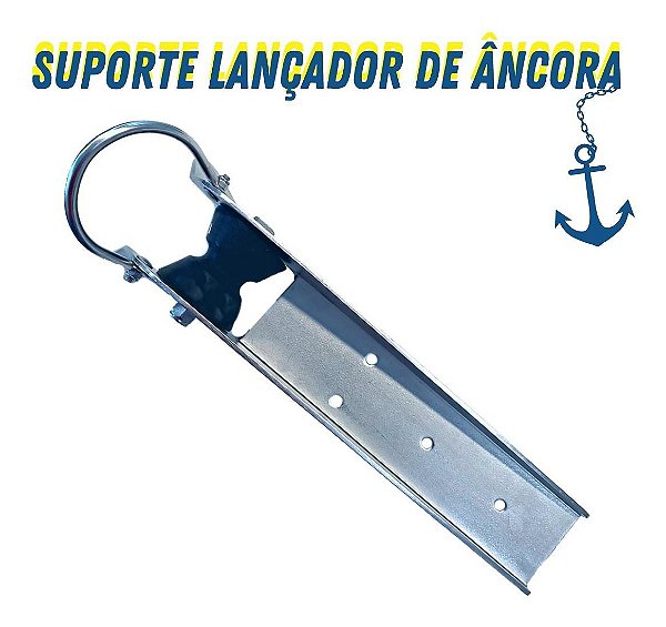 Suporte Para Ancora Proa Inox Com Roldana Barcos Náutico | Produtos ...
