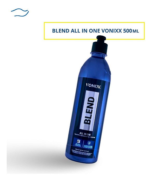 Blend All In One Vonixx 500ml Polidor Etapa Única Proteção Carnaúba ...
