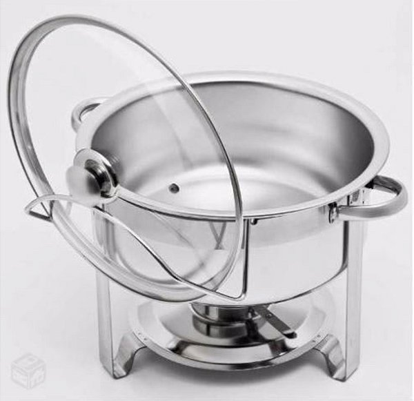 Rechaud Inox 7,5 Litros Primo Inox - Machado Utensílios e Máquinas