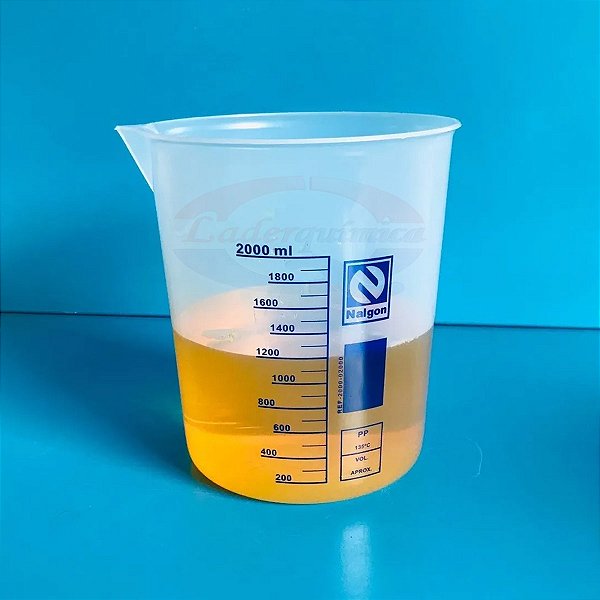 Becker Graduado em Polietileno Autoclavável 2000ml - Laderquimica ...
