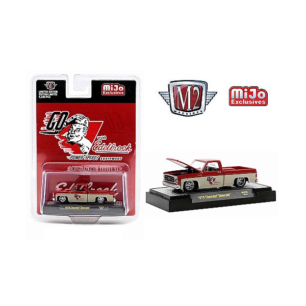 Miniatura M2 1:64 1979 Chevrolet Silverado - Counting Minis