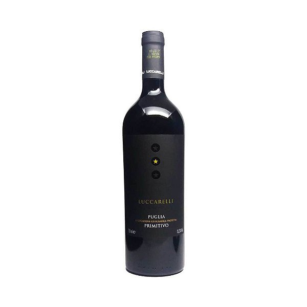 Vinho Luccarelli Primitivo Puglia 750ml - Família Scopel Delivery