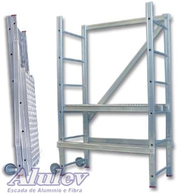 Andaime em Alumínio Alulev - RM Escadas - A Maior Loja Online de ...
