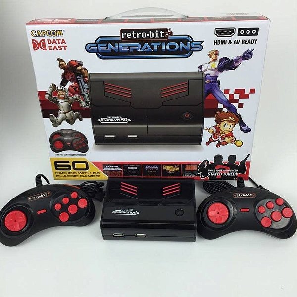 Console Emulador Retro-bit Generations + 100 Jogos | CiaGames - Ciagames.com.br