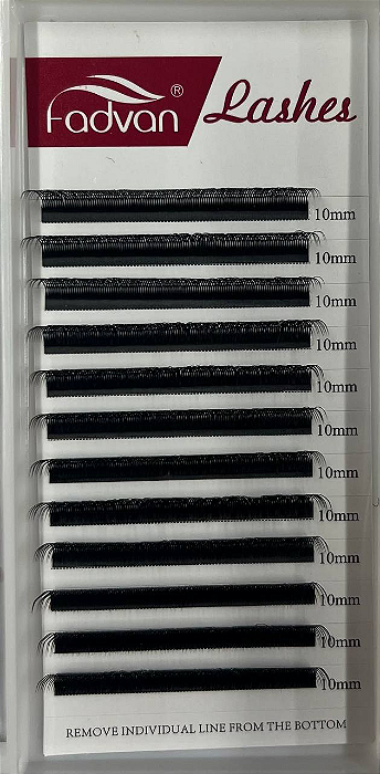 Cílios YY Volume Brasileiro 0.07D Unitário 10mm - FADVAN - Luxx Make Up