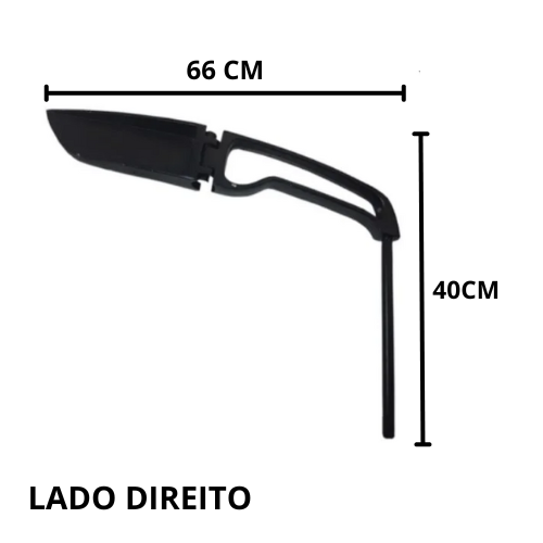 Suporte Espelho Retrovisor Ld/Le Ônibus Comil Versatile Gold 2013 - Acessórios - JL Tudo para ônibus