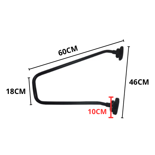 Suporte Retrovisor Auxiliar onibus Volare Escolar caminho da escola iv - Acessórios - JL Tudo ...
