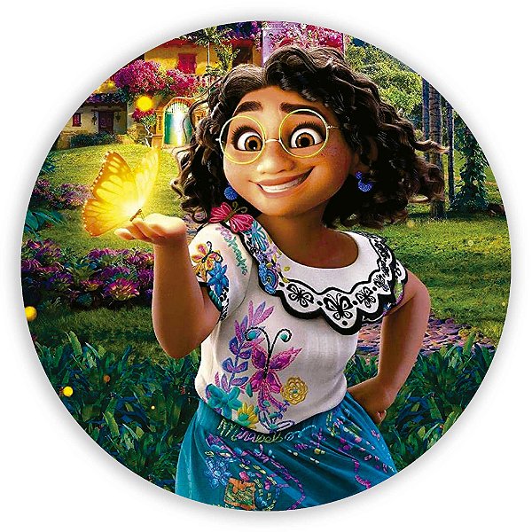 Painel Redondo - Encanto - Sublimado 3D - Sublitex, painéis sublimados