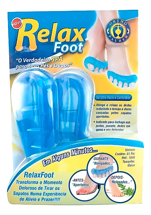 Relax Foot Spa Dos Pés para dedos em garra Orthopauher - Cirúrgica São ...