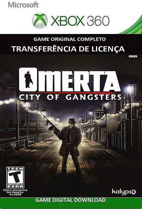 Omerta City of Gangsters Xbox 360 - ADRIANAGAMES