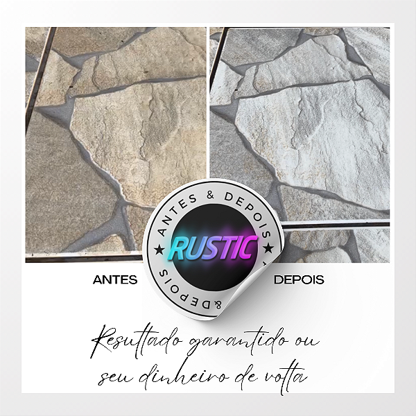 KIT COM 4 - RUSTIC - Renova Pisos