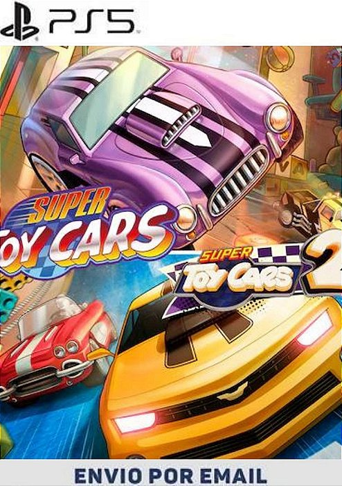 Super Toy Cars 1 and 2 Bundle PS5 MÍDIA DIGITAL - GT GAMES