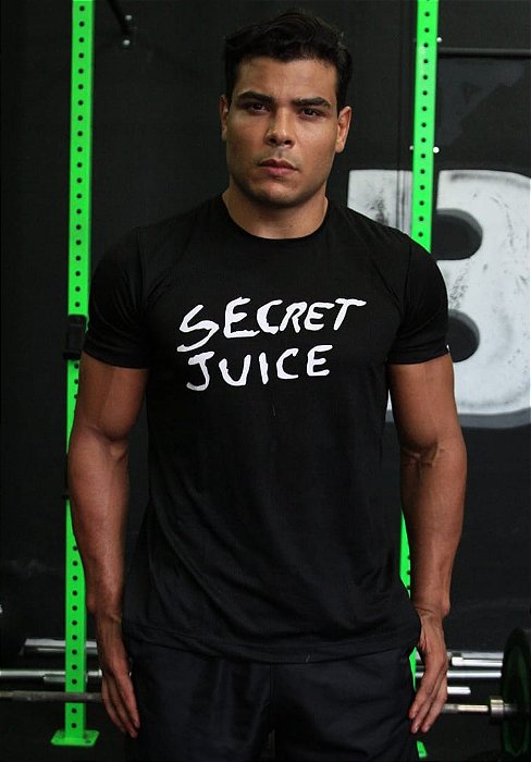 Camisa Dry Fit Secret Juice - Paulo Borrachinha