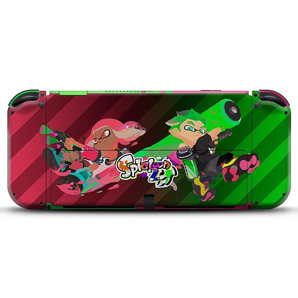 Nintendo Switch Oled Skin - Splatoon 2 - Pop Arte Skins