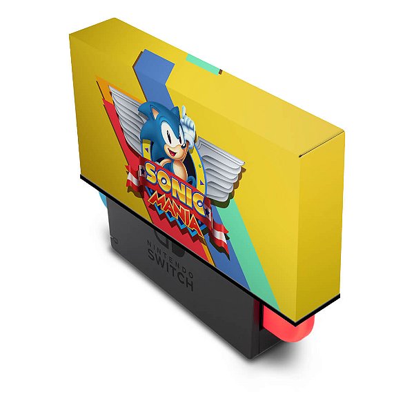 KIT Nintendo Switch Oled Skin e Capa Anti Poeira - Sonic Mania - Pop ...