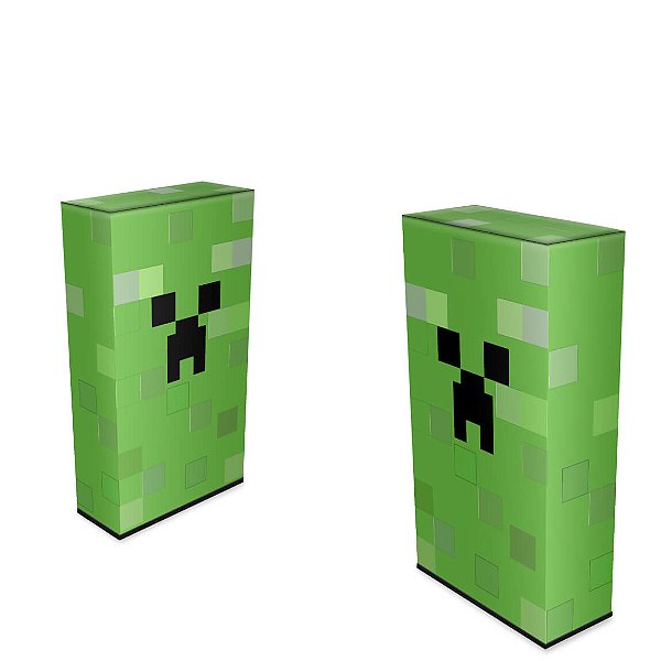 Capa Xbox Series S Anti Poeira - Creeper Minecraft - Pop Arte Skins