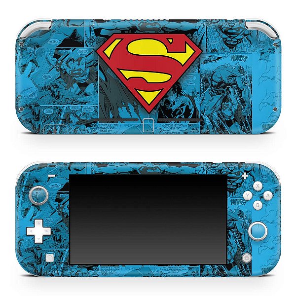 Nintendo Switch Lite Skin - Superman Comics - Pop Arte Skins