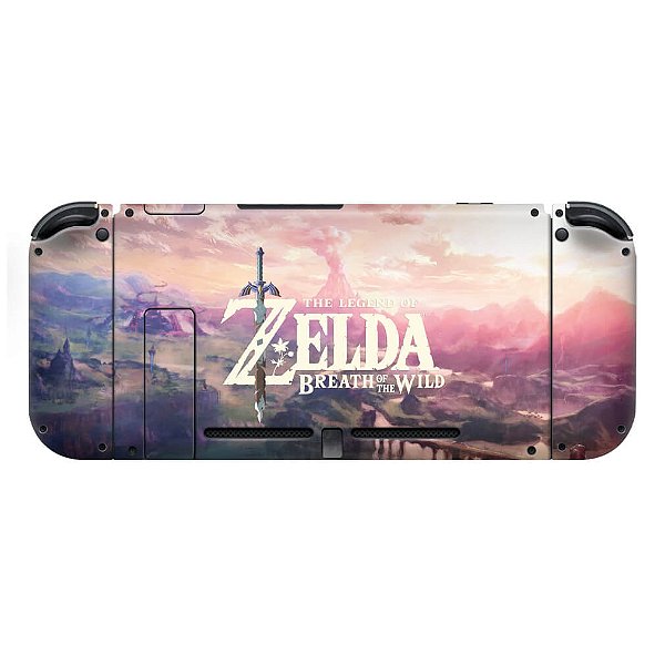 Nintendo Switch Skin - Zelda Breath Of The Wild - Pop Arte Skins