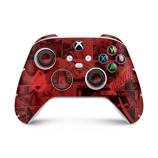 Xbox Series S X Controle Skin - Daredevil Demolidor Comics - Pop Arte Skins