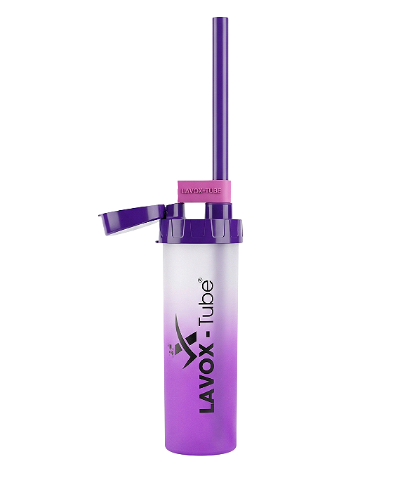 KIT TUBO DE RESSONÂNCIA Lax Vox + Garrafa Exercício Vocal + Presilha ...