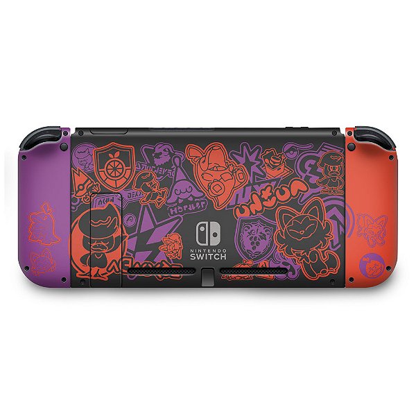 Nintendo Switch Skin - Pokémon Scarlet e Violet - Pop Arte Skins Atacado