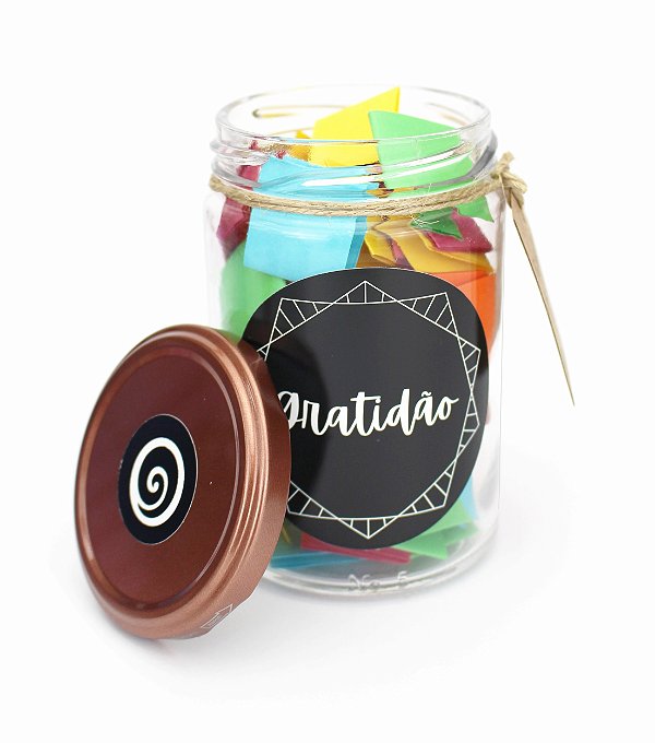 Kit Pote Mensagens Bíblicas + Pote da Gratidão - Potes e Frases ...