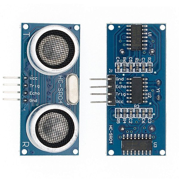 Módulo ultrassom Hc-sr04 Hcsr04 Arduino Sensor Ultrassonico - Loja da Fábrica de Bolso