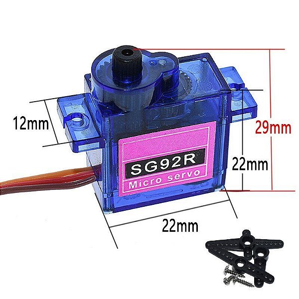 Micro Servo Motor Sg92 - Loja da Fábrica de Bolso