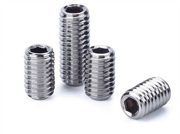 Parafuso Allen Sem Cabeça M4 X 4mm Aço Inox - Loja da Fábrica de Bolso