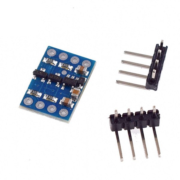Conversor de Nível Lógico 3.3V-5V Bidirecional - 4 Canais - Loja da ...