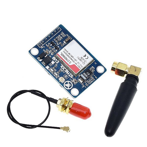 Módulo GSM GPRS SIM800L com Antena - Loja da Fábrica de Bolso