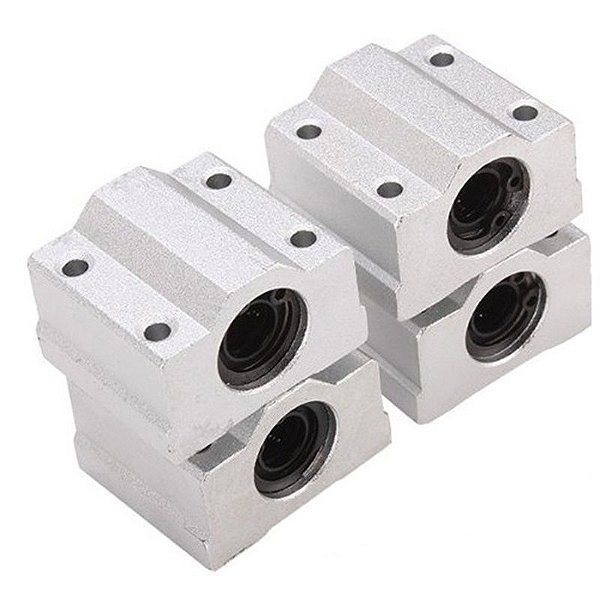 Pillow Block SC12UU com Rolamento para Guia Linear 12mm - Loja da ...