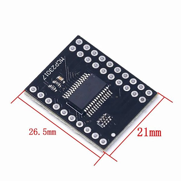 Módulo Expansor Bidirecional MCP23017 16 bits - Loja da Fábrica de Bolso