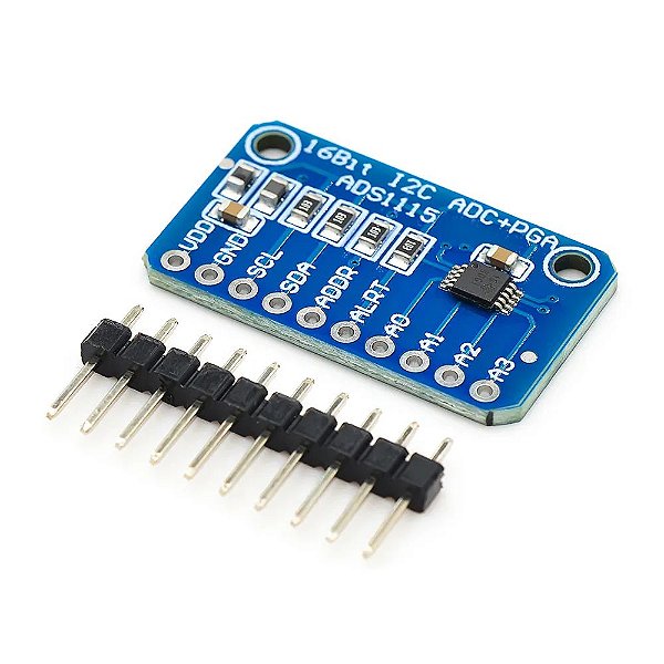 Conversor Analógico/Digital I2C - 16 bits - ADS1115 - Loja da Fábrica ...