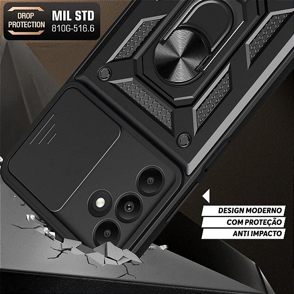 Capa Capinha Case Samsung Galaxy A55 - Protetora Resistente Militar ...