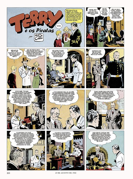 Terry e os Piratas - Milton Caniff - Na Rota para Mandalay (1934-1936 ...